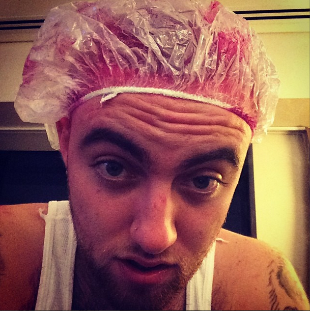 Mac Miller Dyes His Hair Hot Pink (PHOTOS) | Global Grind