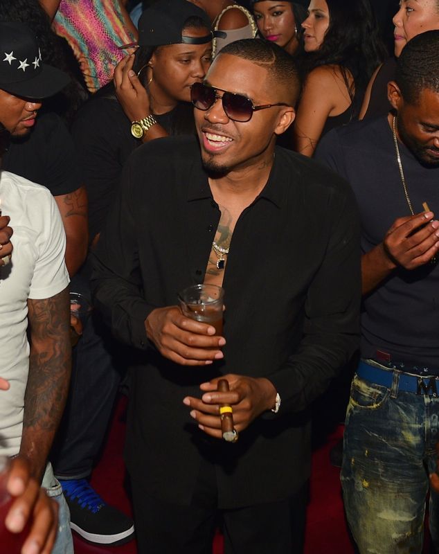 Nas Celebrates His Birthday With Hennesey V.S. In Atlanta (PHOTOS ...