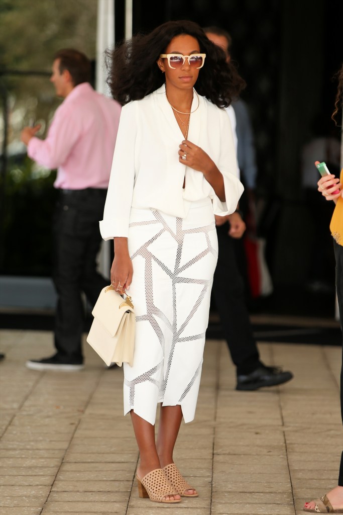 Solange, Diddy, Cassie, Russell, & More Hit Art Basel (PHOTOS)