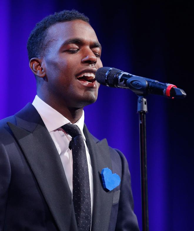 Luke James Talks Singing At Tina Knowles & Richard Lawson's Wedding