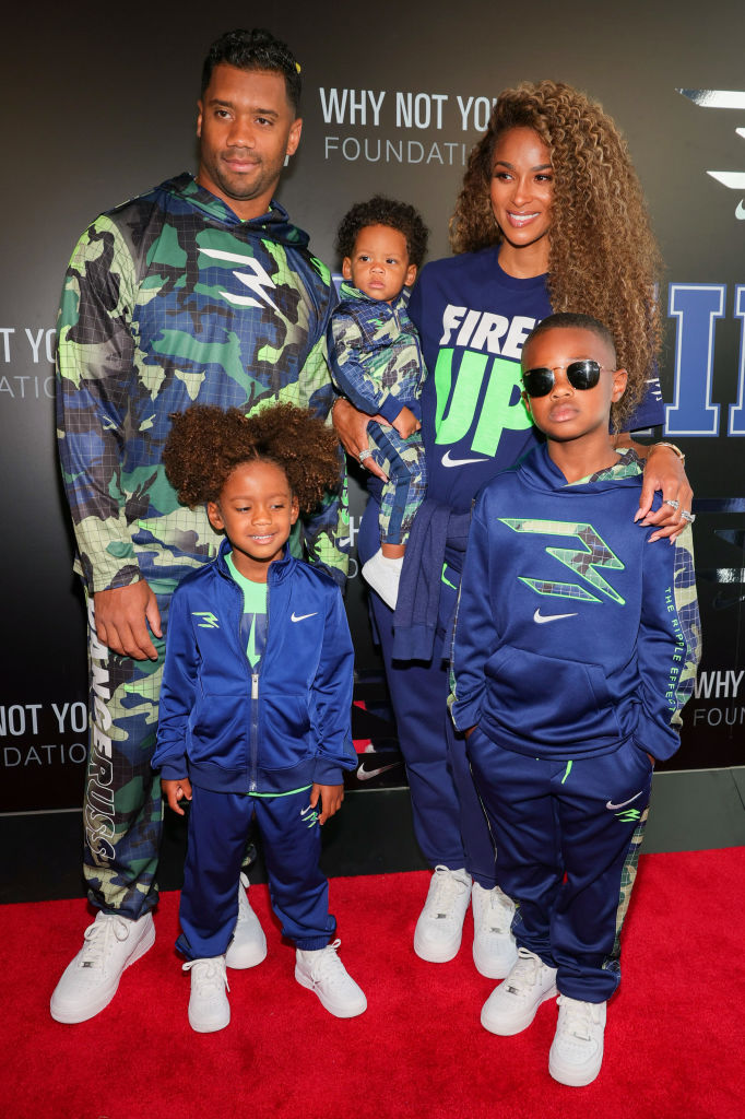 Picture Perfect: The Wilsons Show Out In Russell's New Clothing Line 3BRAND