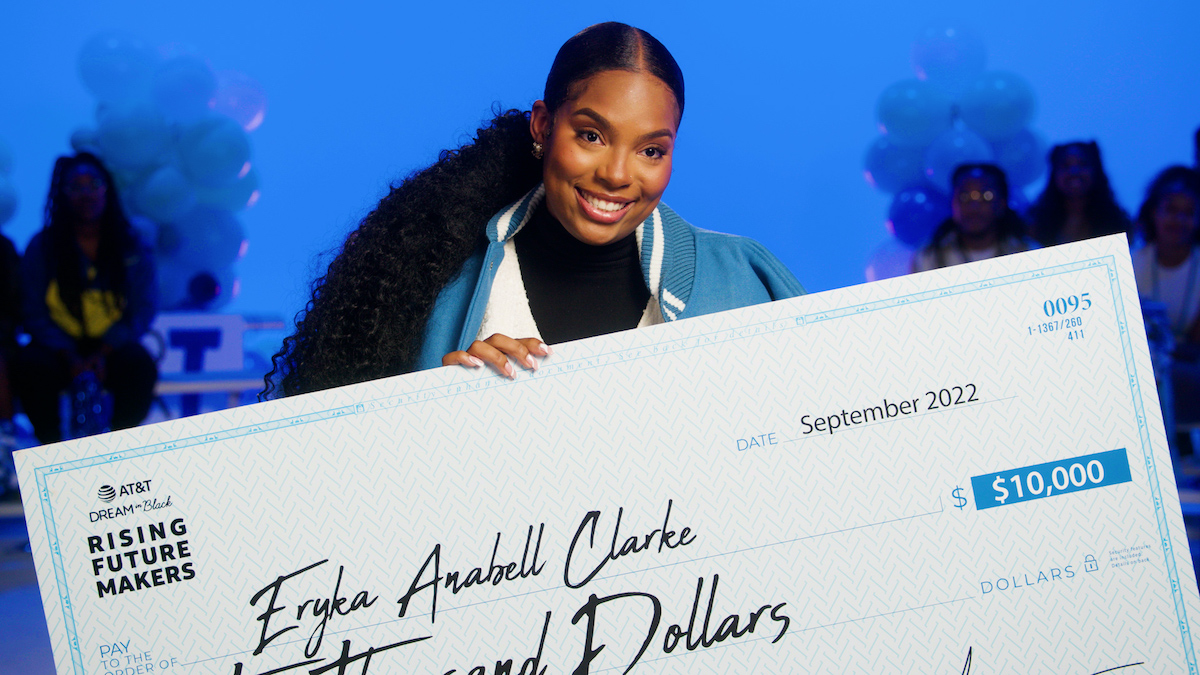 AT&T Dream In Black Rising Future Maker Eryka Anabell Clarke