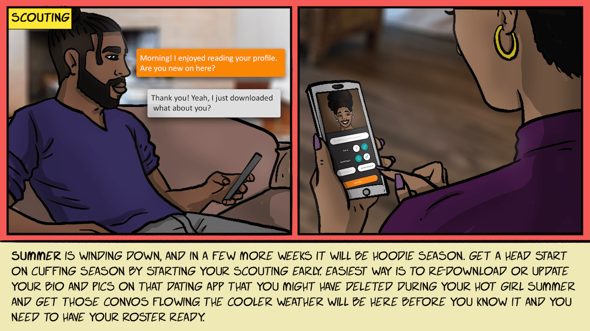 Do You Know The 7 Phases Of Cuffing Season?