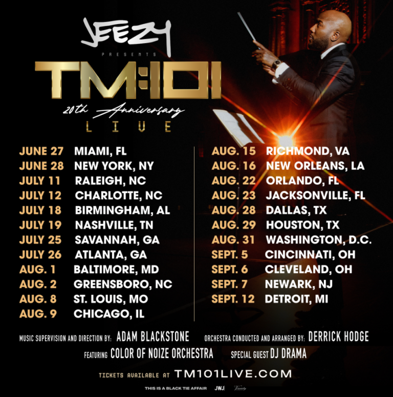 Jeezy Announces The 'TM:101 Live' Tour