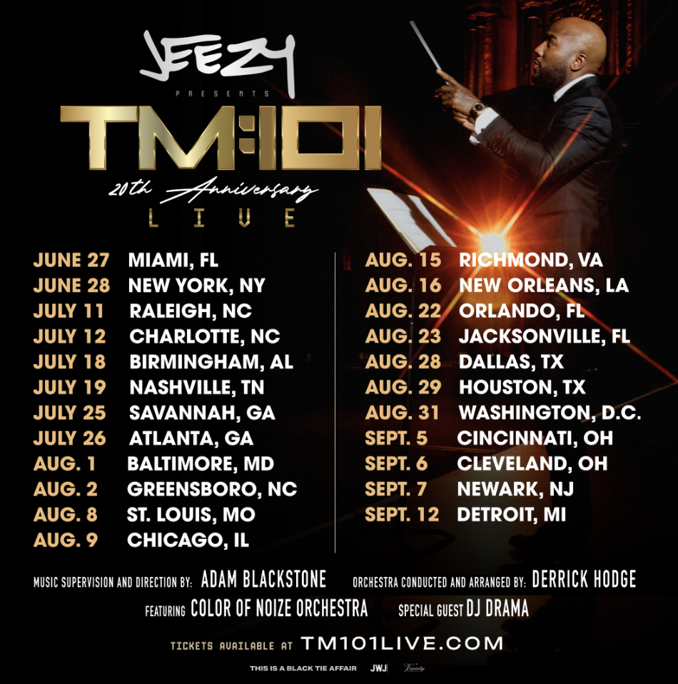 Jeezy Announces The 'TM:101 Live' Tour